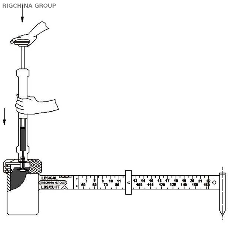 Pressurized Fluid Density Scale Model RPMB-31